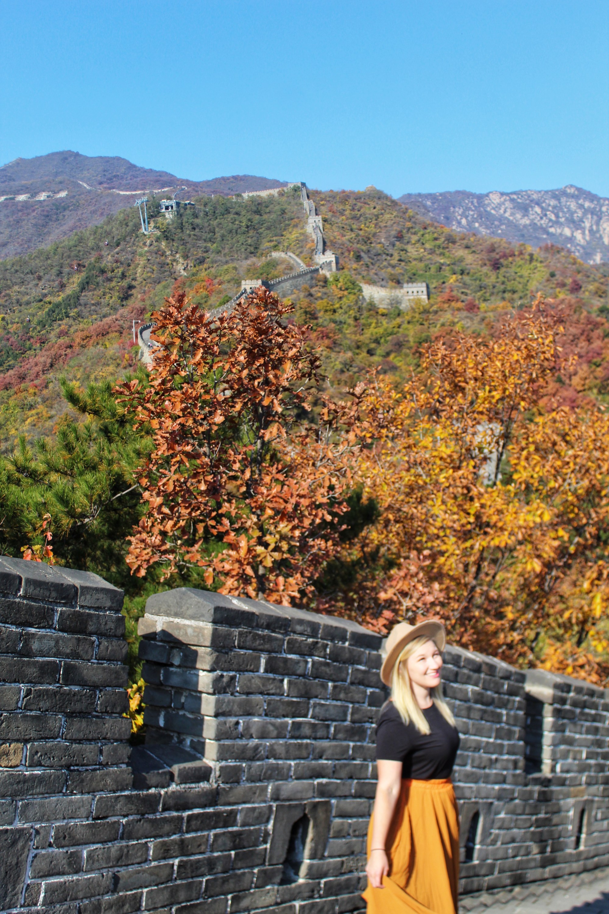 Mutianyu Great Wall: Stunning Autumn Scenery and Leaves – Rachel Meets ...
