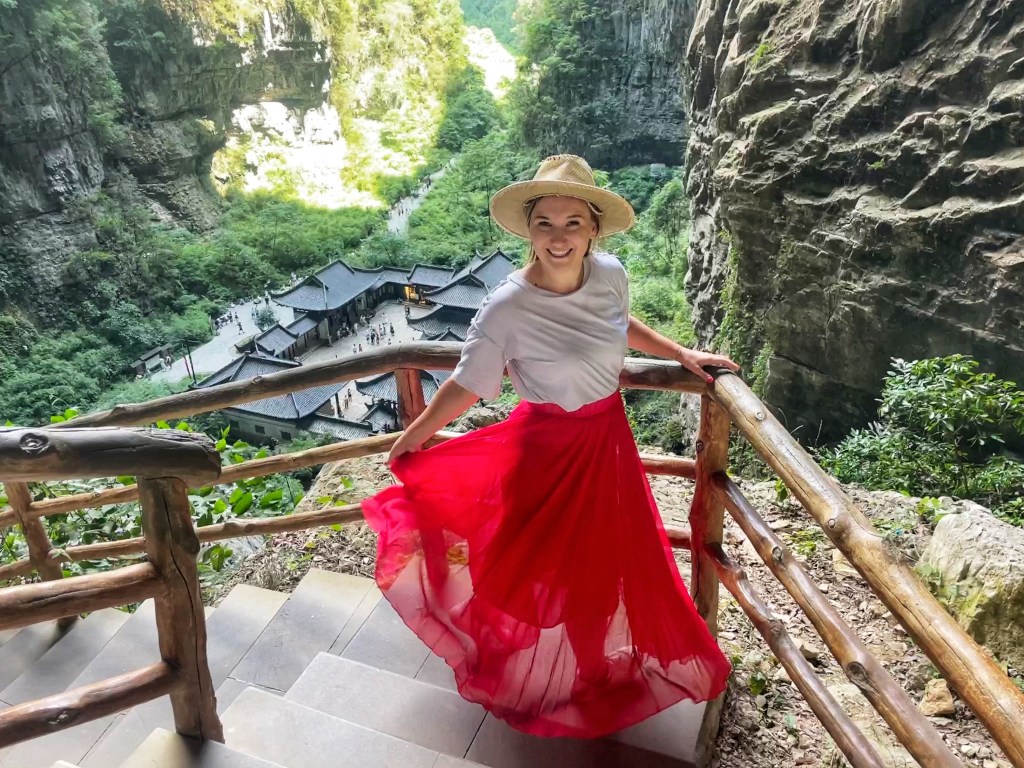 The Wulong Tiankeng Natural Bridges of Chongqing – Rachel Meets China