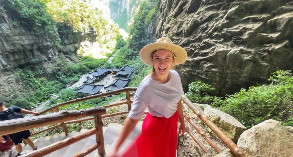 The Wulong Tiankeng Natural Bridges of Chongqing – Rachel Meets China